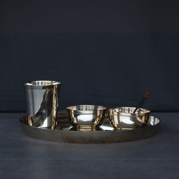 Kansa Thal | Kansa plate | Kansa Utensils | Indian Bartan