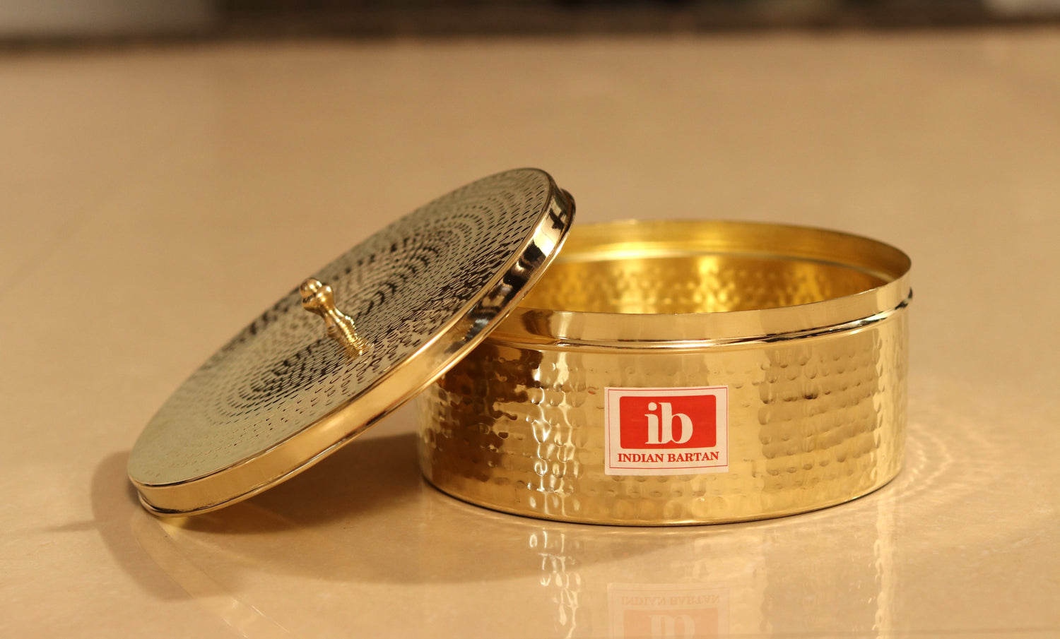 Brass Chapati Box / Roti dabba – Indian Bartan