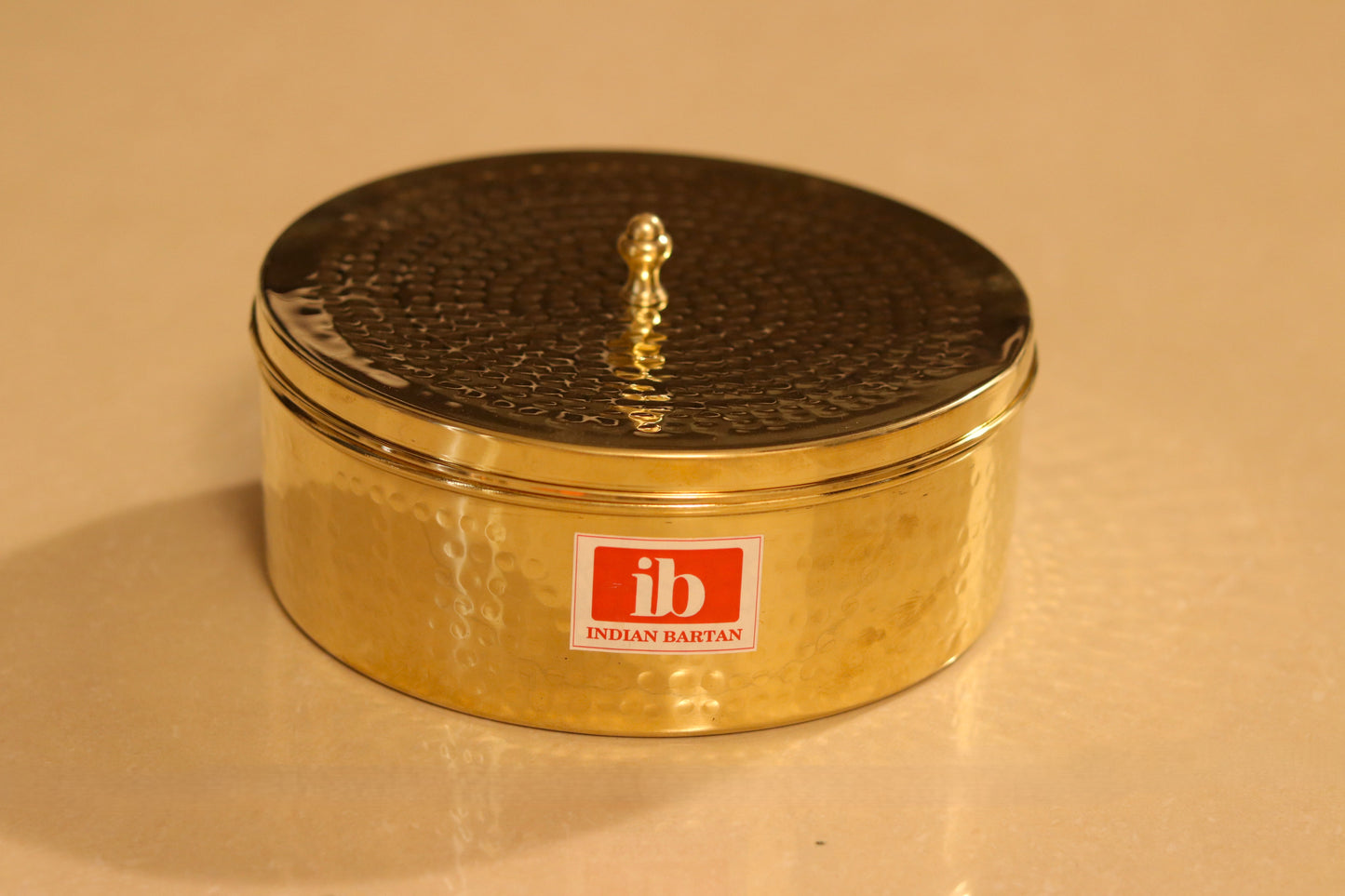 Handcrafted Brass Masala Daani / Spice Box – Indian Bartan