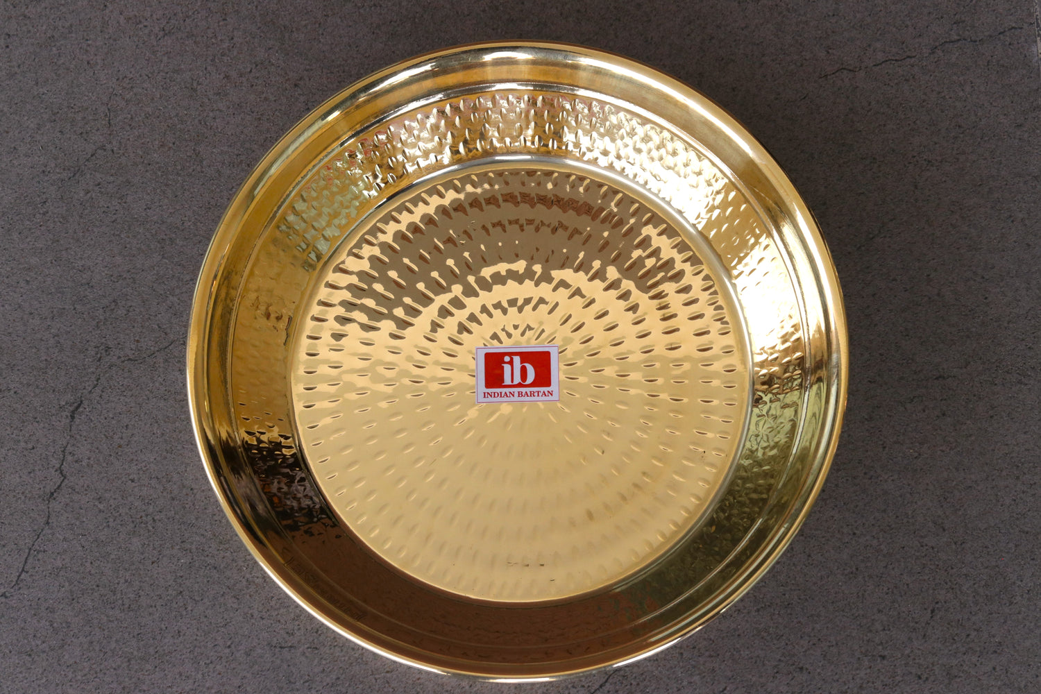 Buy Brass Paraat | Round Brass Paraat | IndianBartan – Indian Bartan