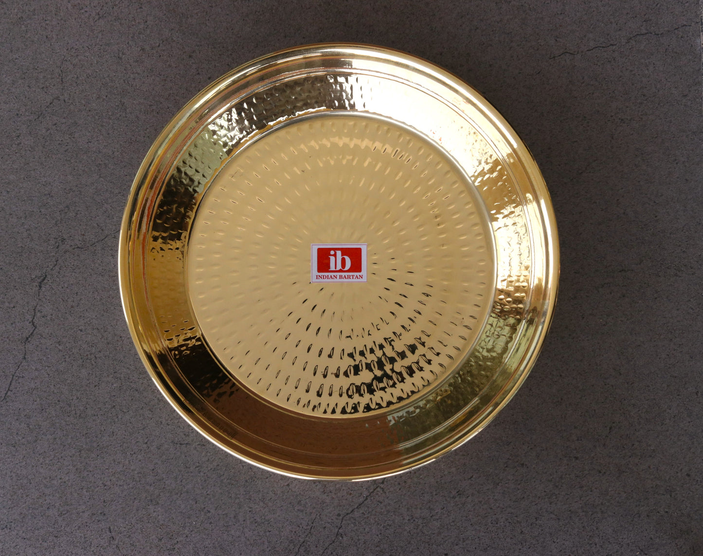 Buy Brass Paraat | Round Brass Paraat | IndianBartan – Indian Bartan