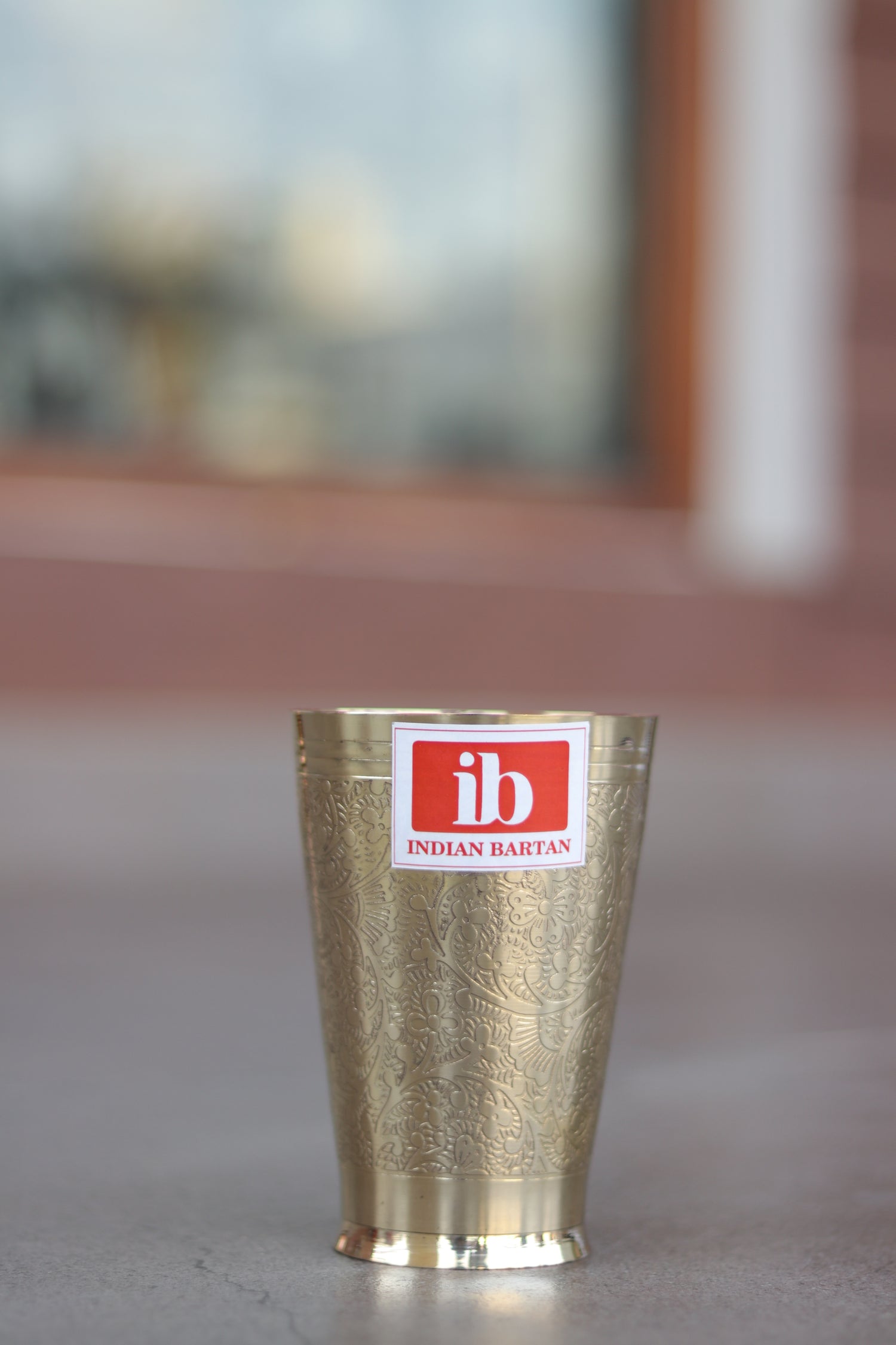 Brass Glass | Brass Lasi Glass – Indian Bartan