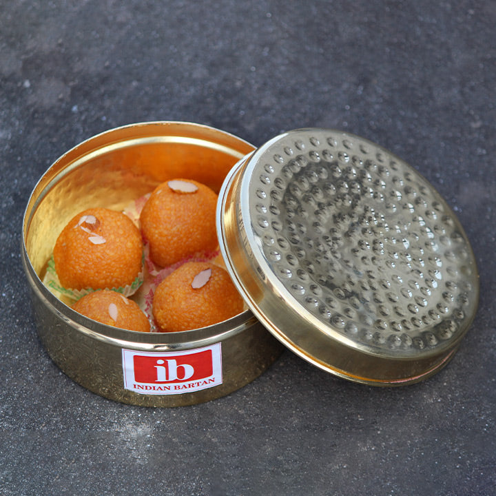 Brass Dibbi | Brass Mulitpurpose Box – Indian Bartan