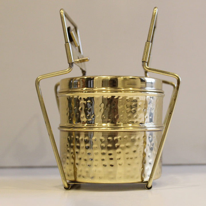 Brass Lunch Boxes | Tiffin Boxes | IndianBartan – Indian Bartan