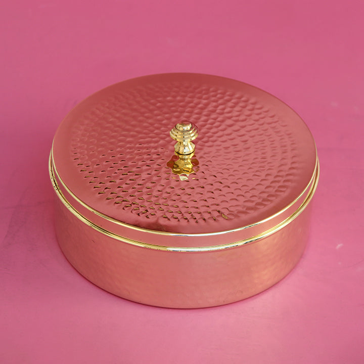 Brass Chapati Box / Roti dabba – Indian Bartan